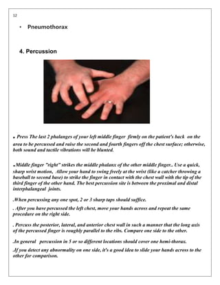 Respiratory examination | DOCX
