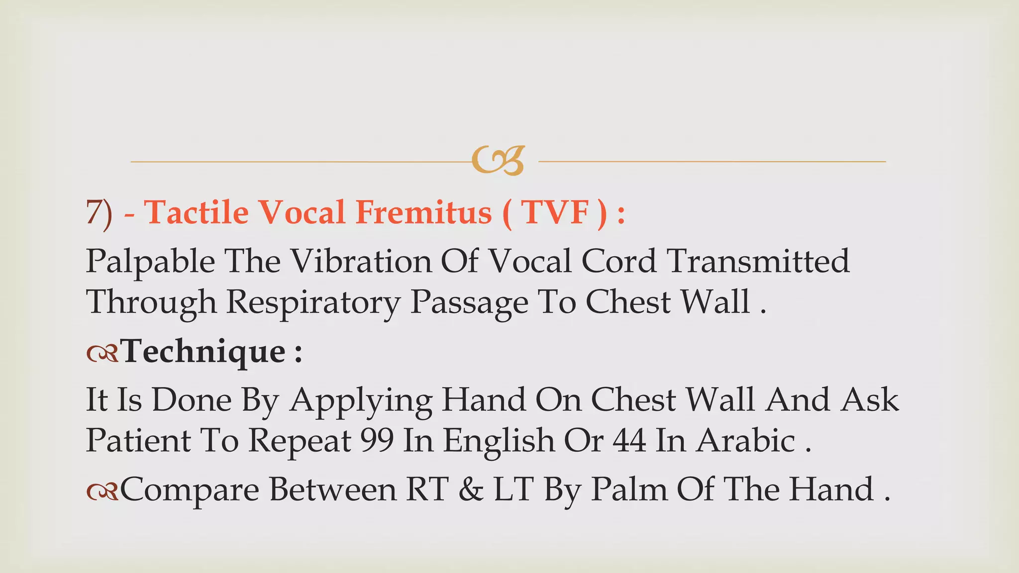 Respiratory examination | PPTX