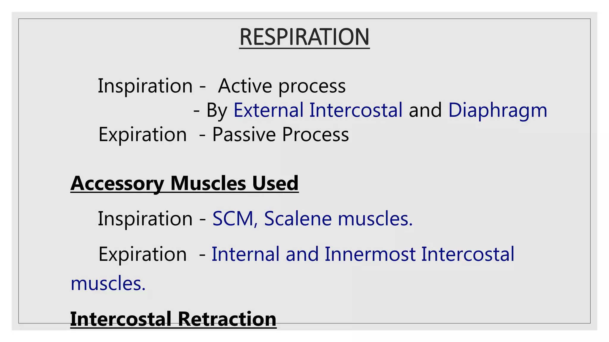 Respiratory examination insp+palp | PPTX