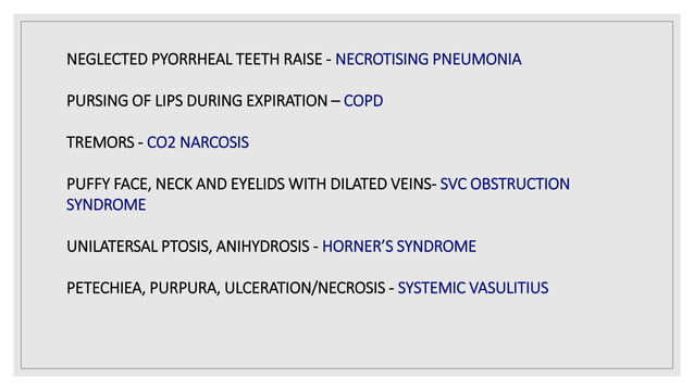 Respiratory examination insp+palp | PPTX