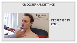 Respiratory examination insp+palp | PPT