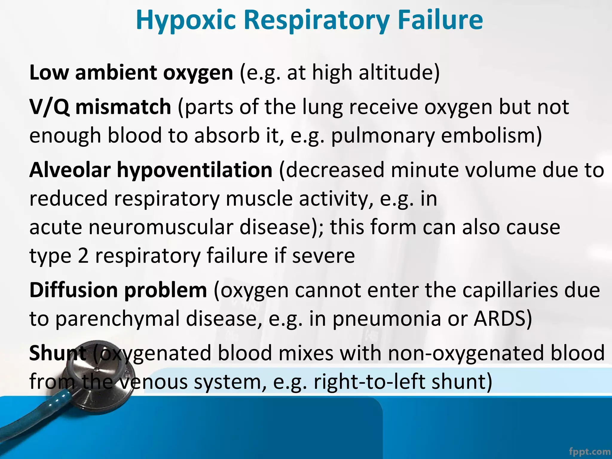 Respiratory failure | PPT