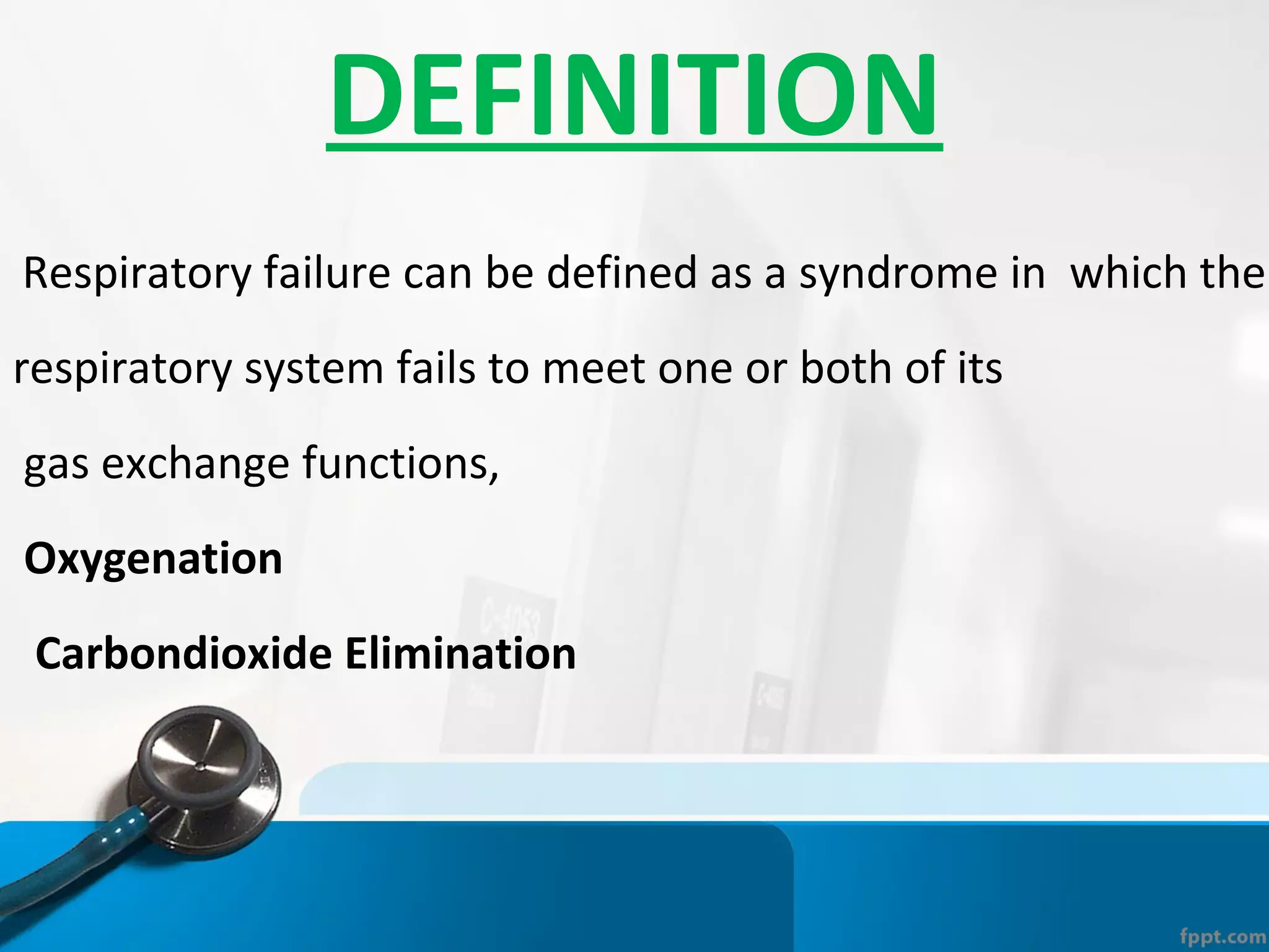 Respiratory failure | PPT
