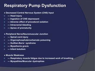 Respiratory failure in children | PPTX