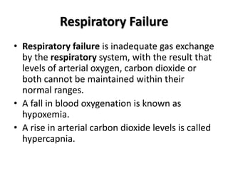 Respiratory failure | PPT