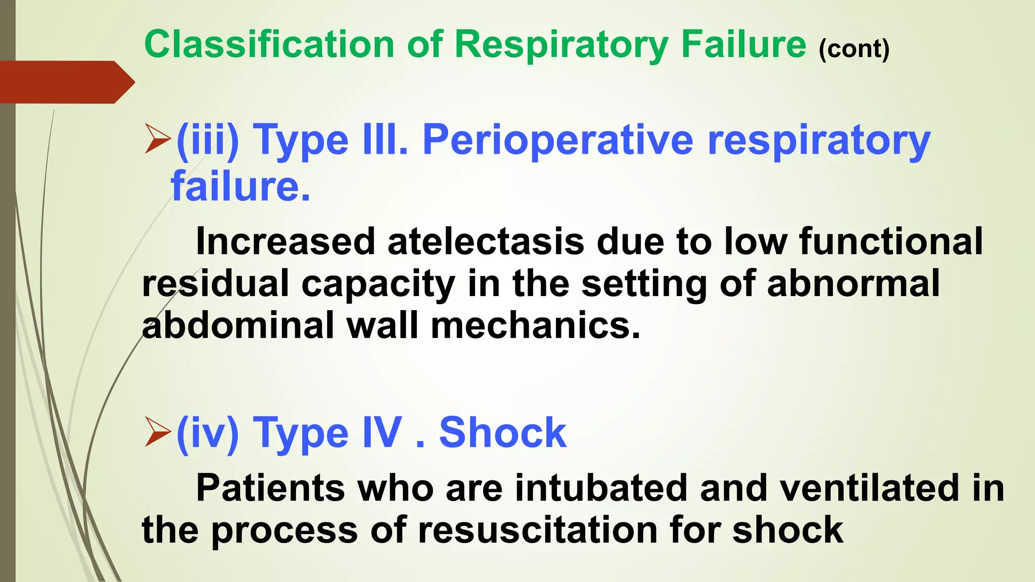 Respiratory Failure by Dr. Sookun Rajeev Kumar | PPTX