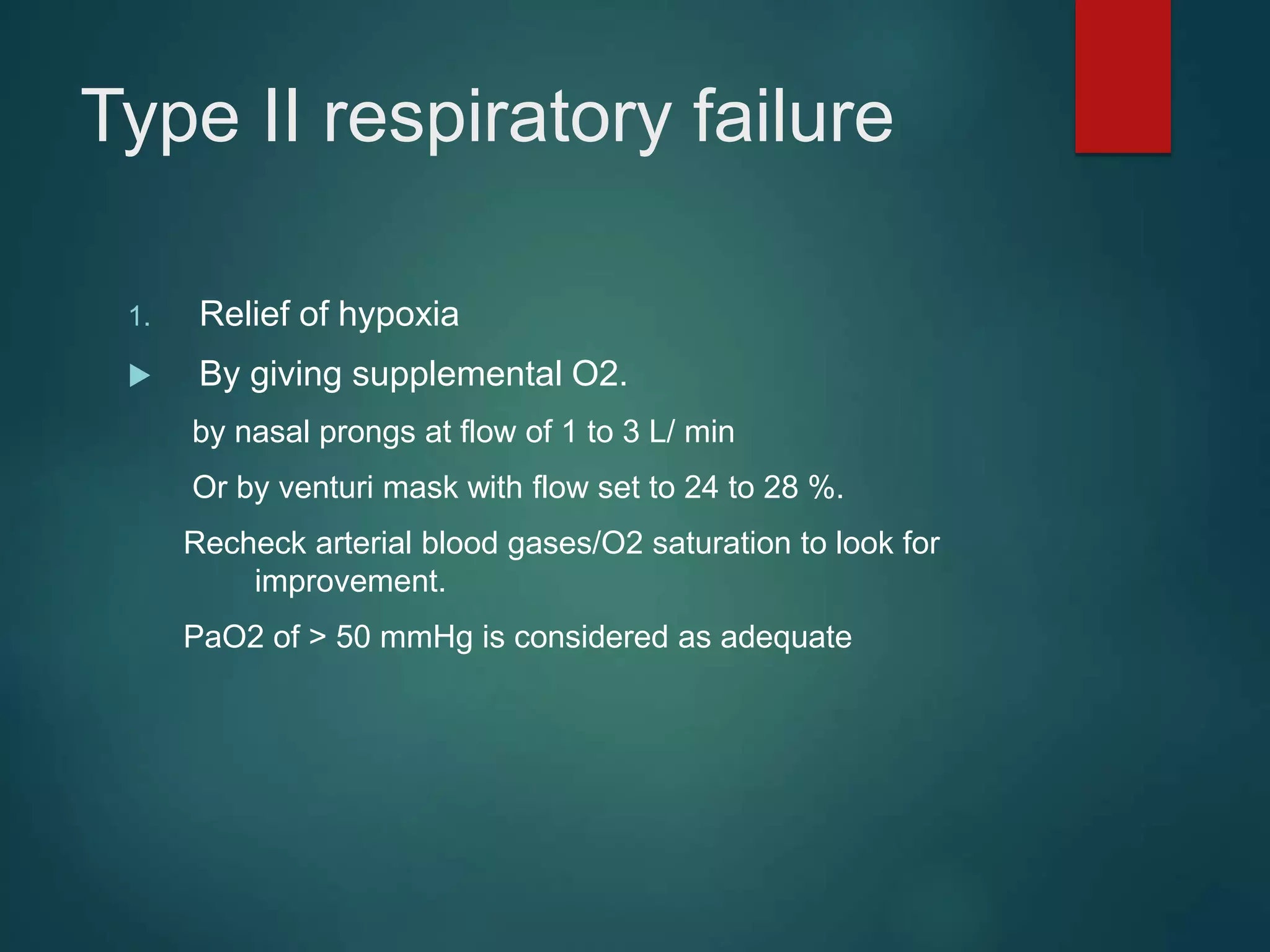 Respiratory failure | PPT | Free Download