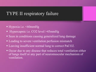 Respiratory failure | PPTX