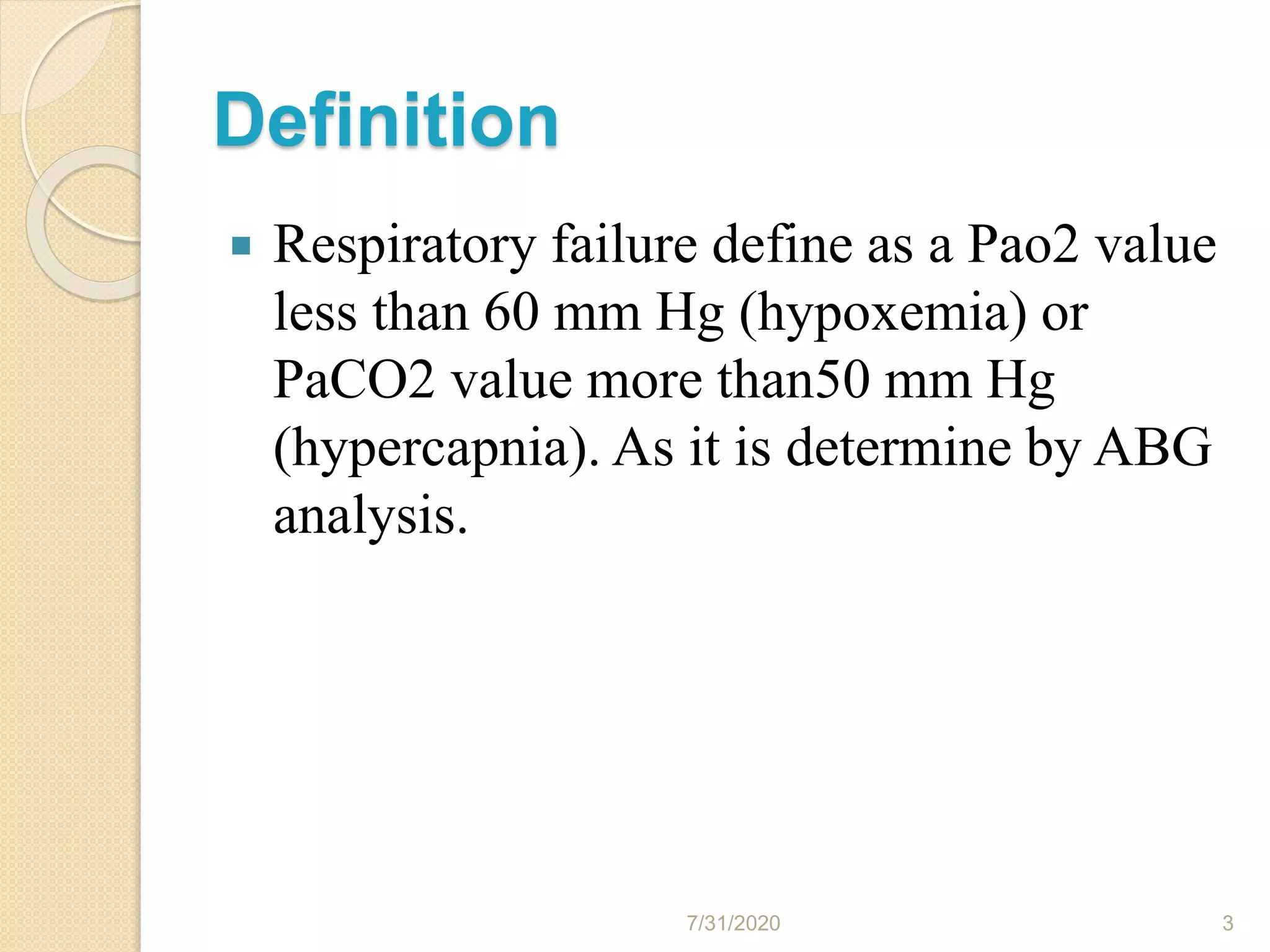 Respiratory failure | PPT