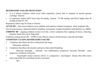 Respiratory failure | PPTX