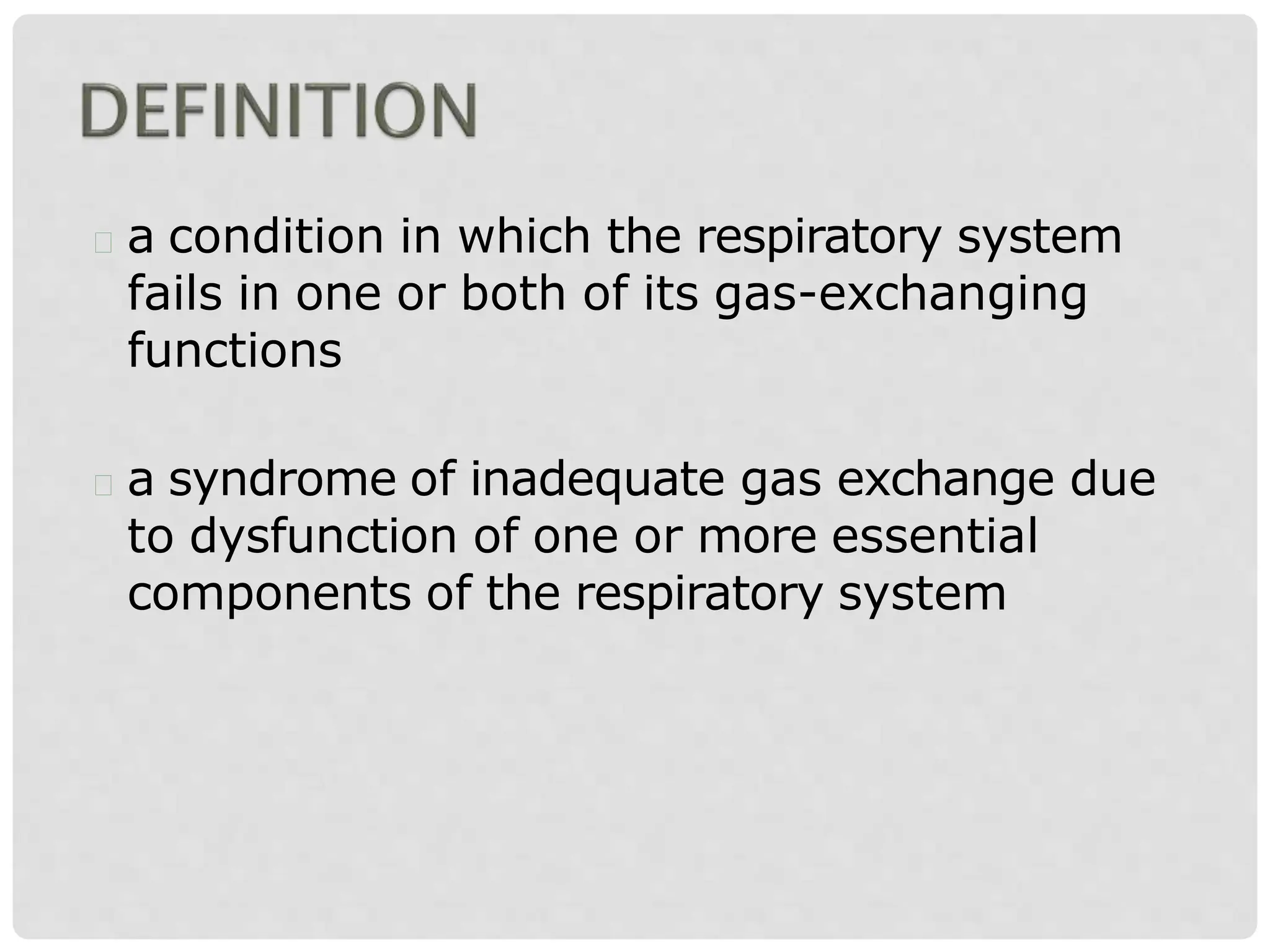 RESPIRATORY FAILURE of all 4 types .pptx