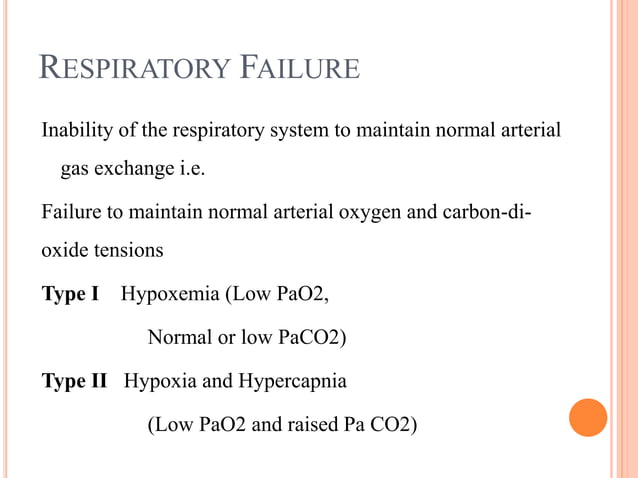Presentation on Respiratory Failure | Jindal Chest Clinic | PPT