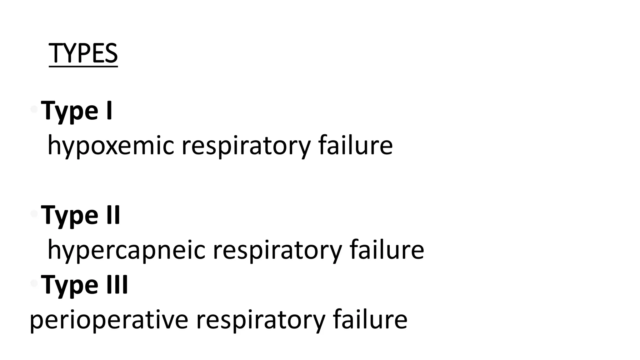 RESPIRATORY FAILURE.failure of gas exchange | PPT