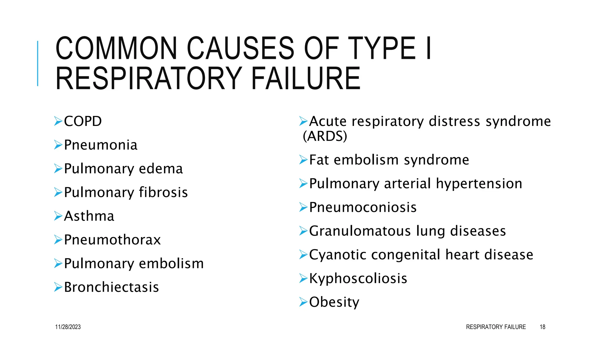 MANAGEMENT OF RESPIRATORY FAILURE | PPTX