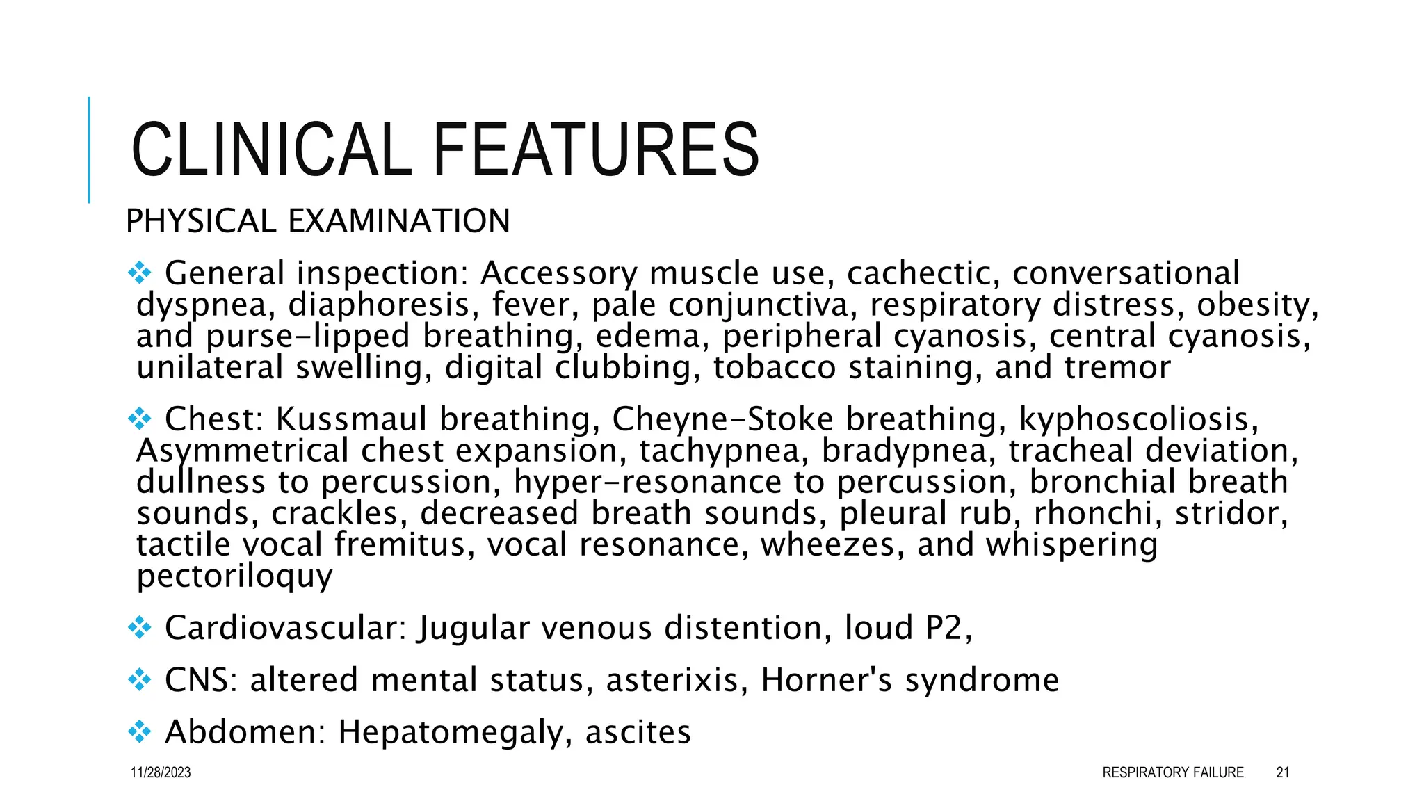 MANAGEMENT OF RESPIRATORY FAILURE | PPTX