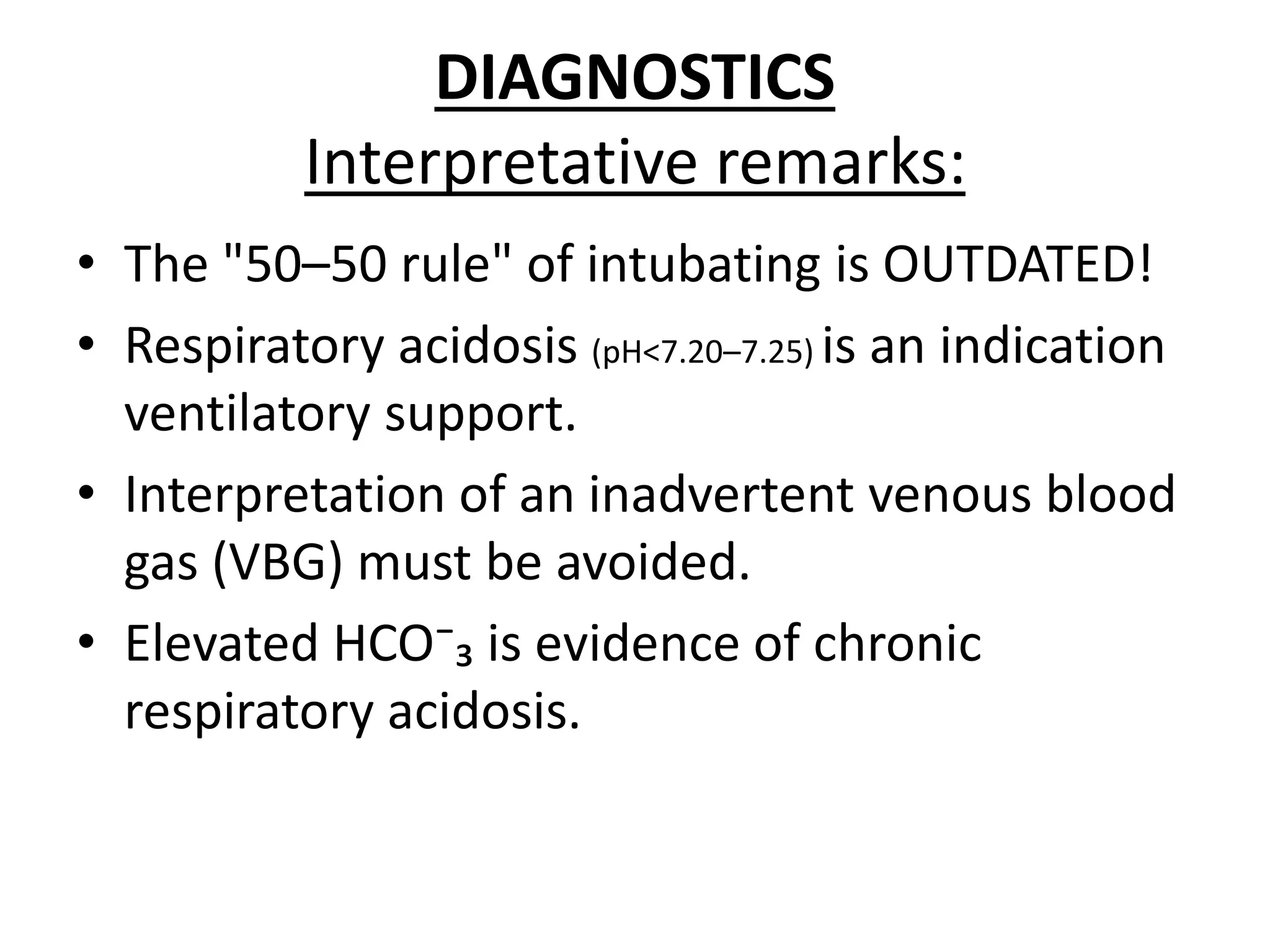 Respiratory failure role of abg's in icu | PPTX | Lung and Respiratory ...