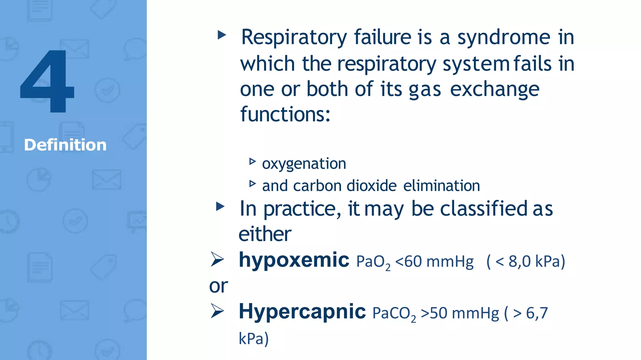 Respiratory failure | PPTX