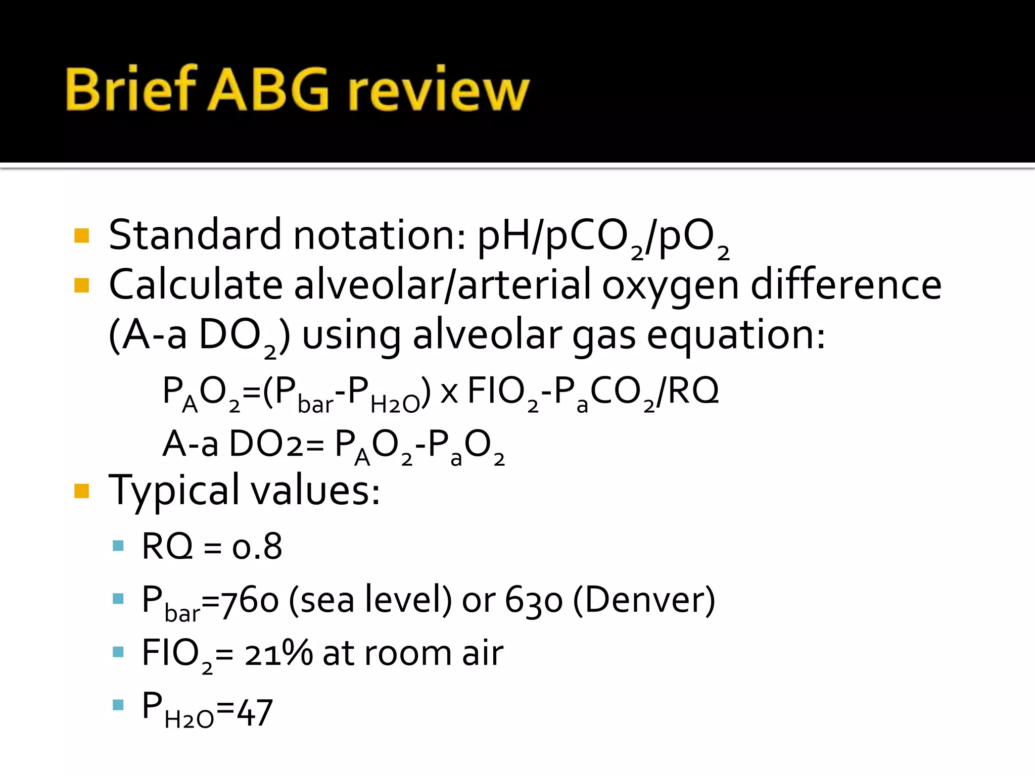 Respiratory failure and the acute respiratory distress syndrome (and ...