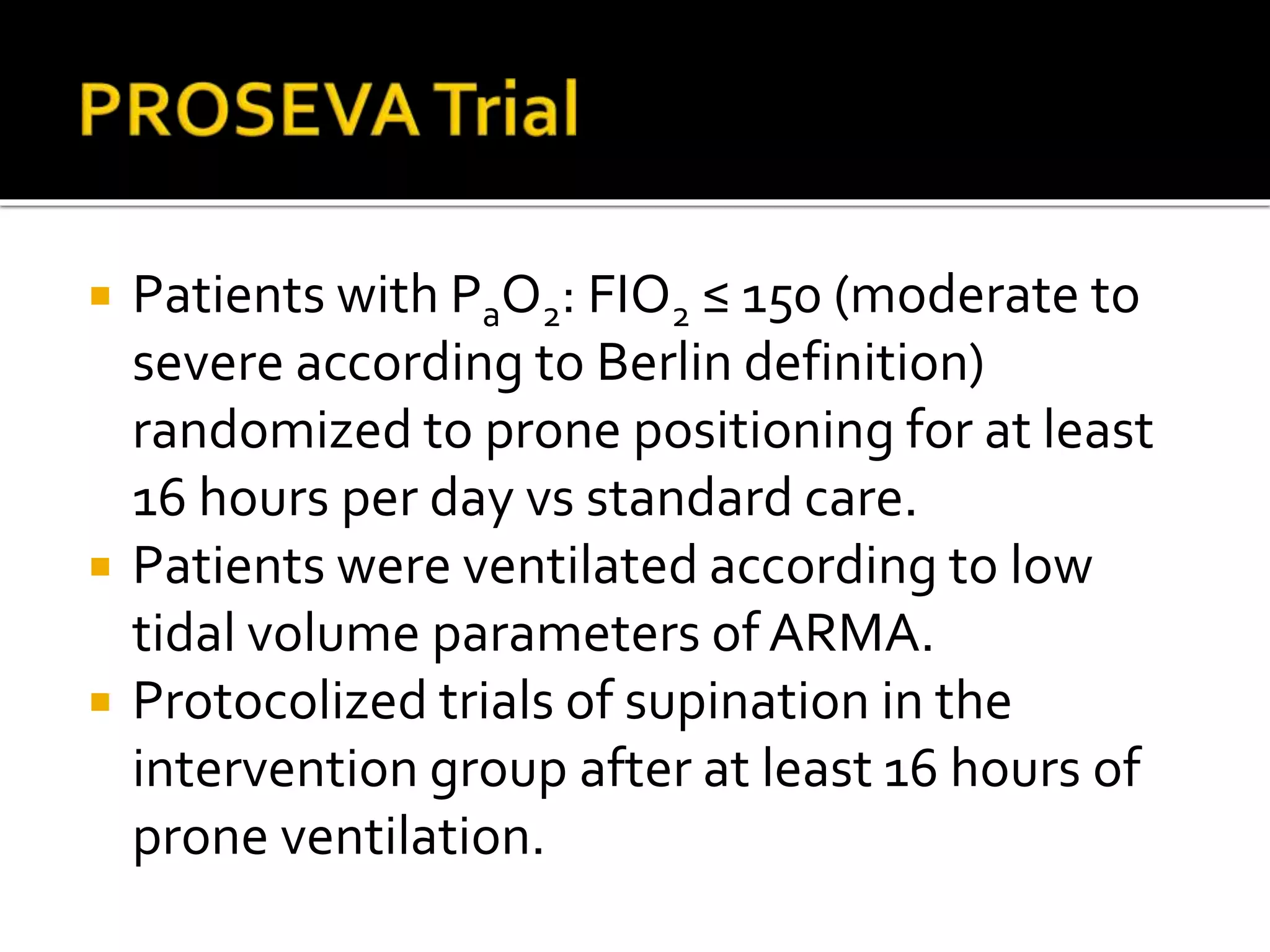 Respiratory failure and the acute respiratory distress syndrome (and ...