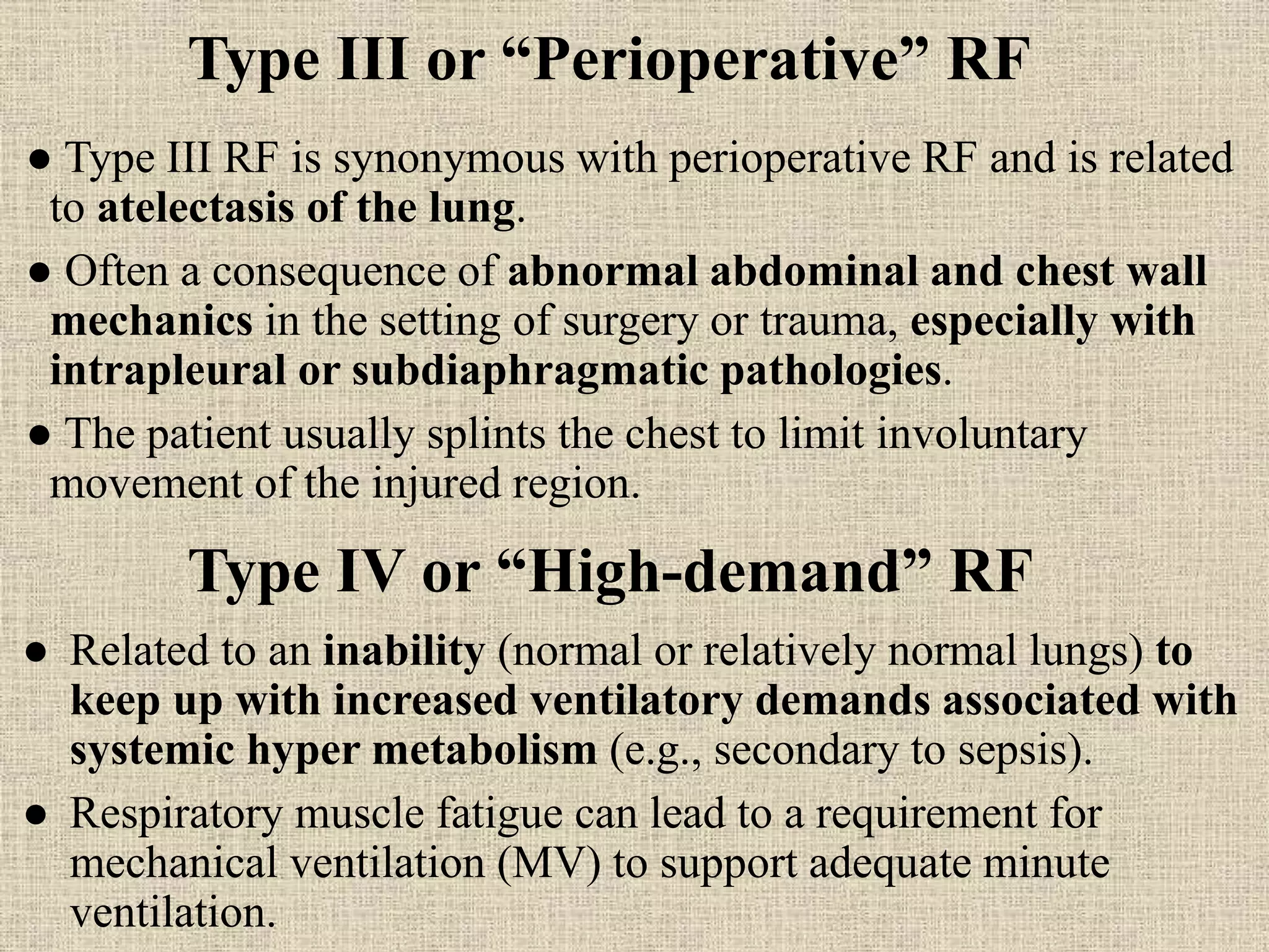 Respiratory Failure (Insufficiency) - Rivin | PPT