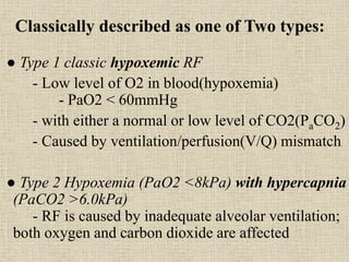 Respiratory Failure (Insufficiency) - Rivin | PPT