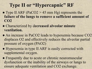 Respiratory Failure (Insufficiency) - Rivin | PPT