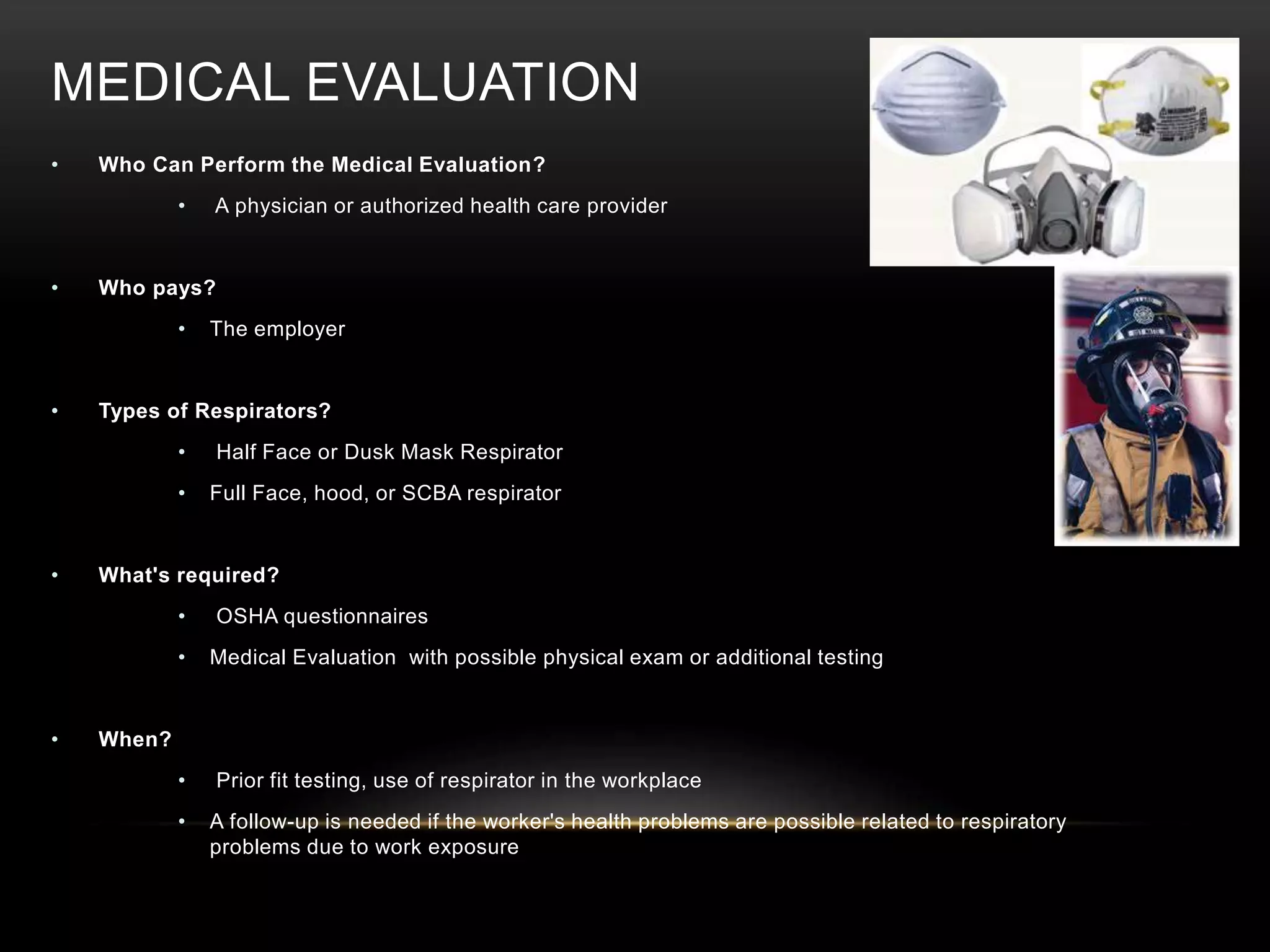 Respiratory Fit Testing | PPTX