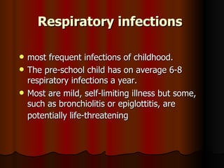 Respiratory infection in children | PPT