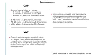Respiratory infections in ICU setting: diagnostic and therapeutic ...