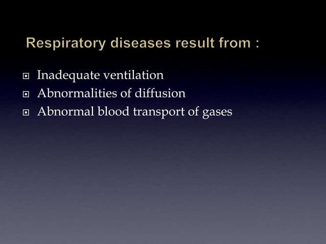 Respiratory insufficiency pathophysiology, diagnosis, oxygen therapy | PPT