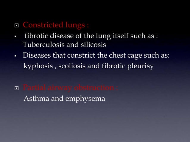 Respiratory insufficiency pathophysiology, diagnosis, oxygen therapy | PPT