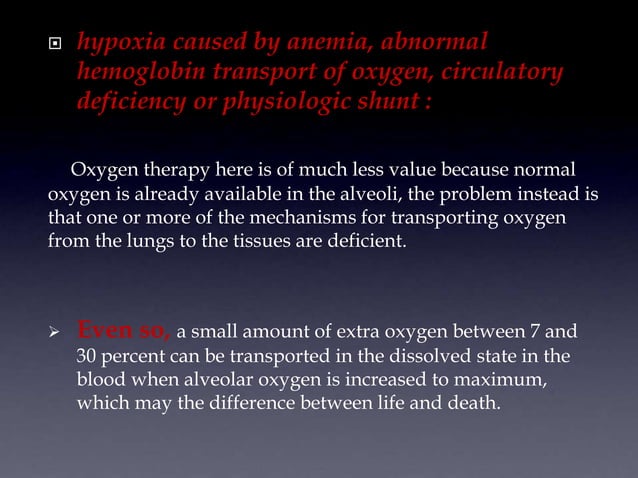 Respiratory insufficiency pathophysiology, diagnosis, oxygen therapy | PPT