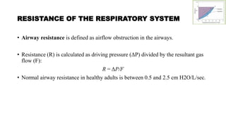 respiratory mechanics, oxygen cascade & oxygen dissociation curve.pptx