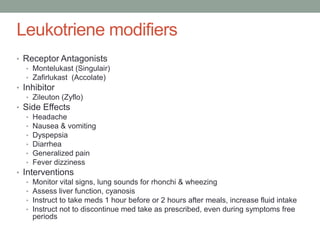 Respiratory medications | PPT