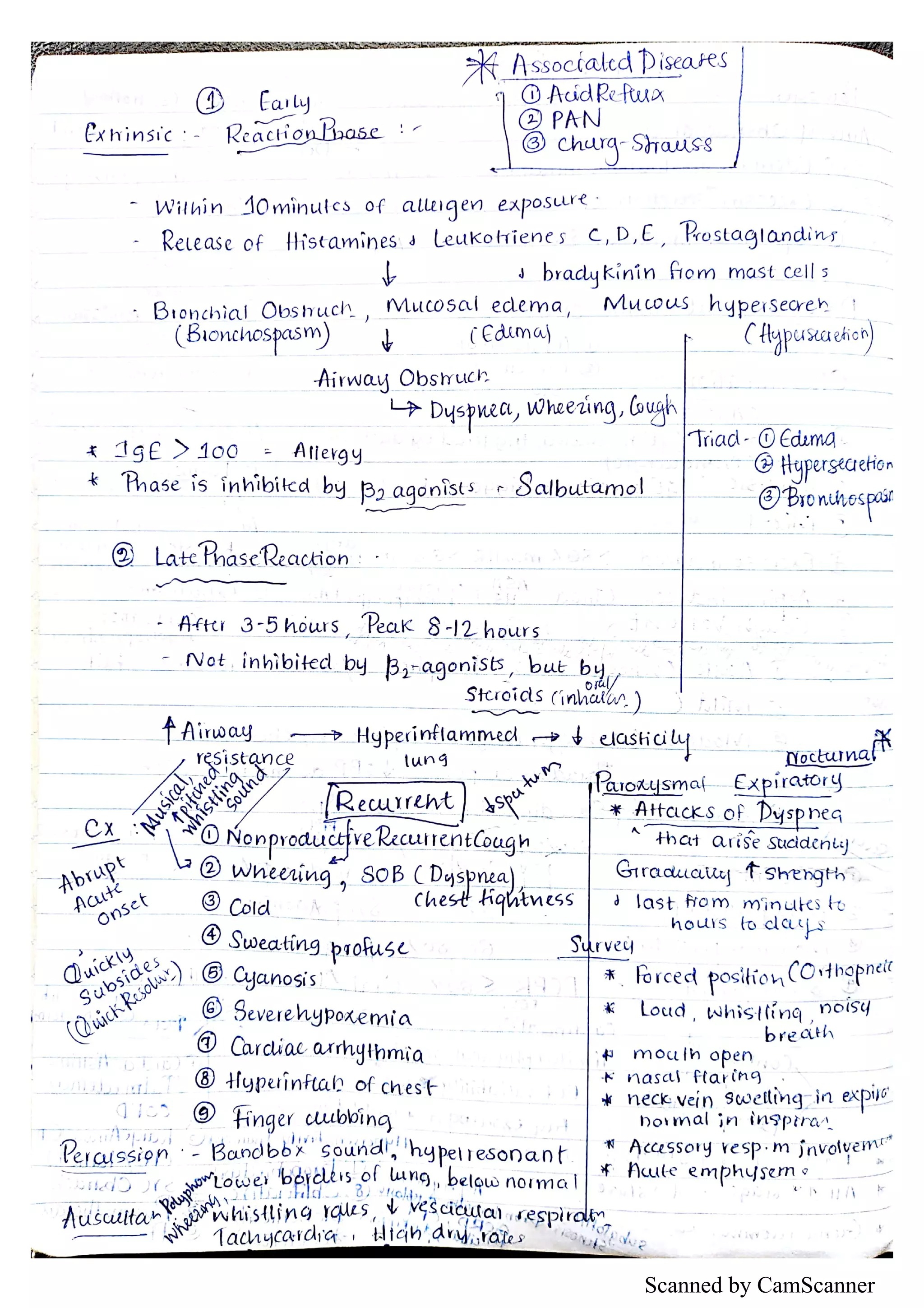 Respiratory medicine (pulmonology) notes | PDF