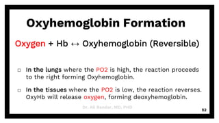 Mechanics of breathing, Lung mechanics, ventilation, Oxygen and Carbon ...