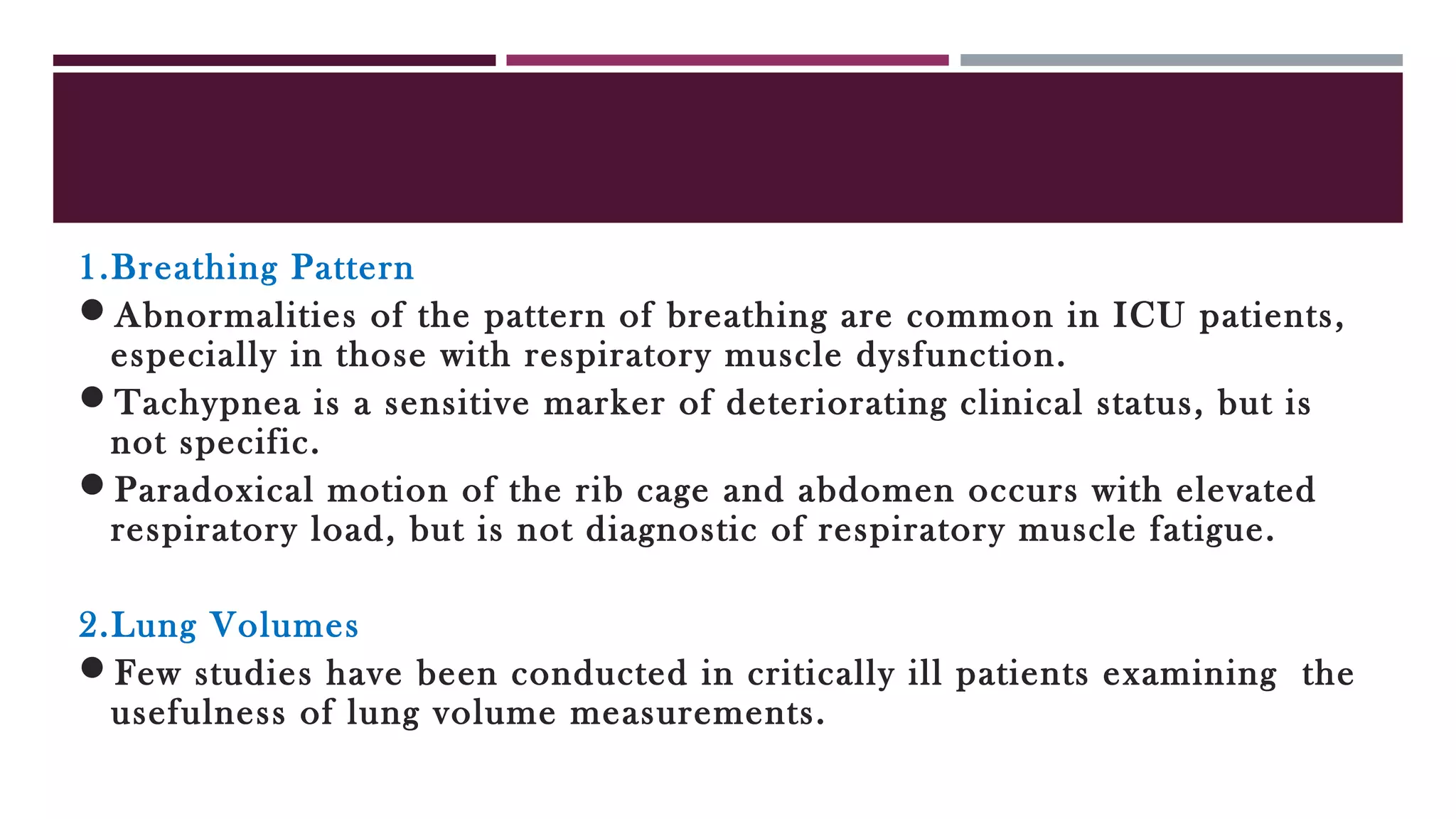 Respiratory Muscle Assessment | PPT