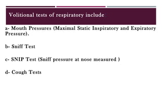 Respiratory Muscle Assessment | PPT