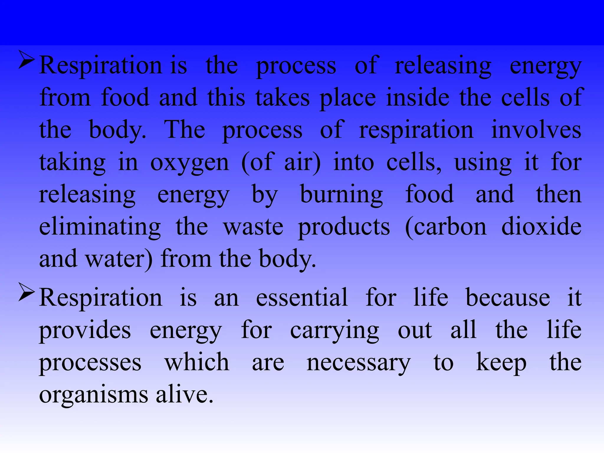 RESPIRATORY ORGANS AND RESPIRATION PROCESS IN INVERTEBRATE AND ...