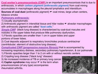 Respiratory pathology | PPTX