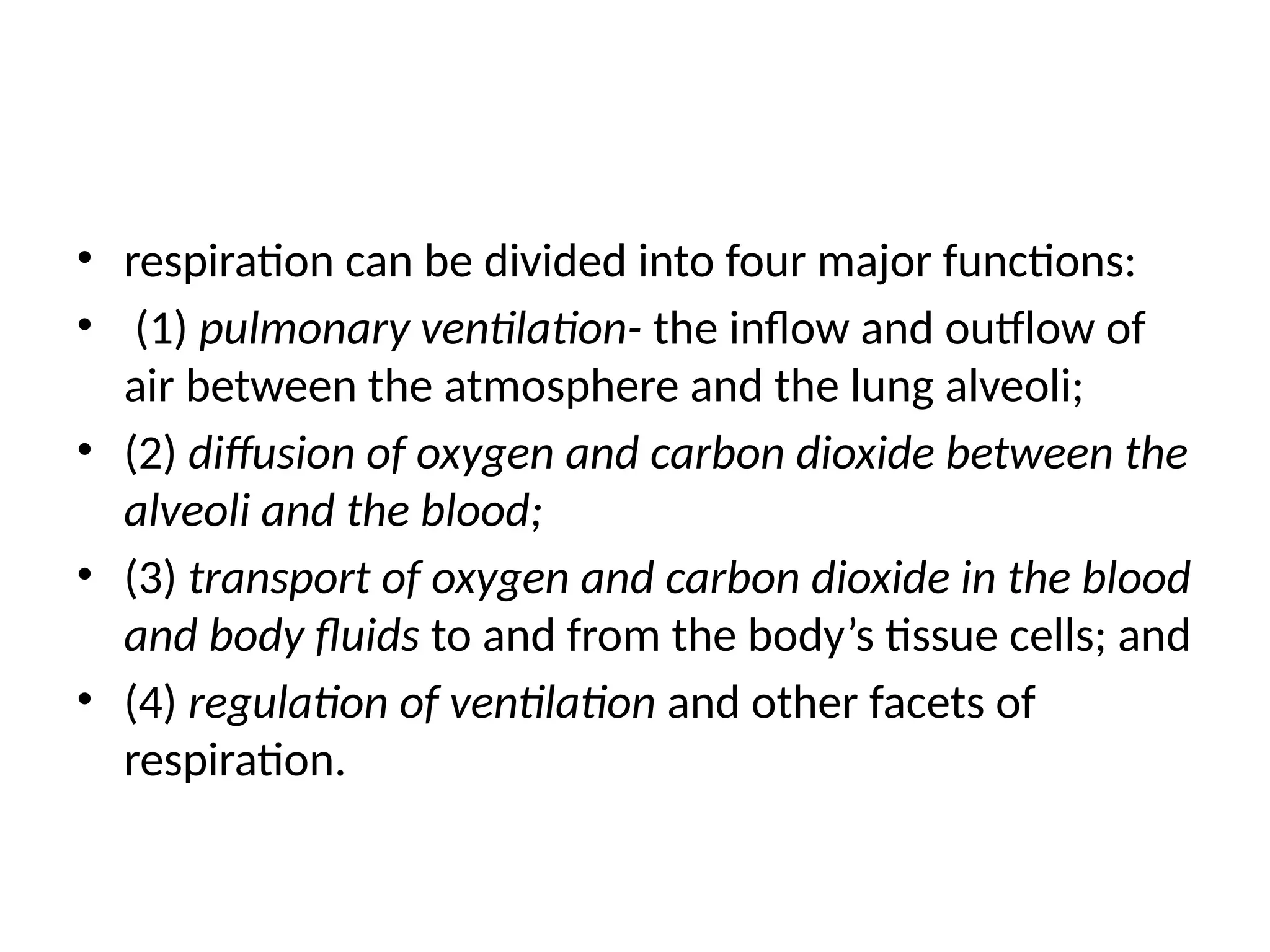 RESPIRATORY PHYSIOLOGY- Lung mechanics, pulmonary blood flow and O2 | PPTX