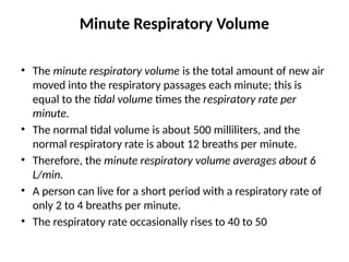 RESPIRATORY PHYSIOLOGY- Lung mechanics, pulmonary blood flow and O2 | PPTX