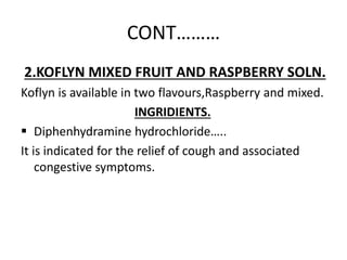 Respiratory pharmacology | PPTX