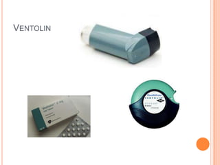 Respiratory pharmacology bio 120 presentation ch 7 | PPTX