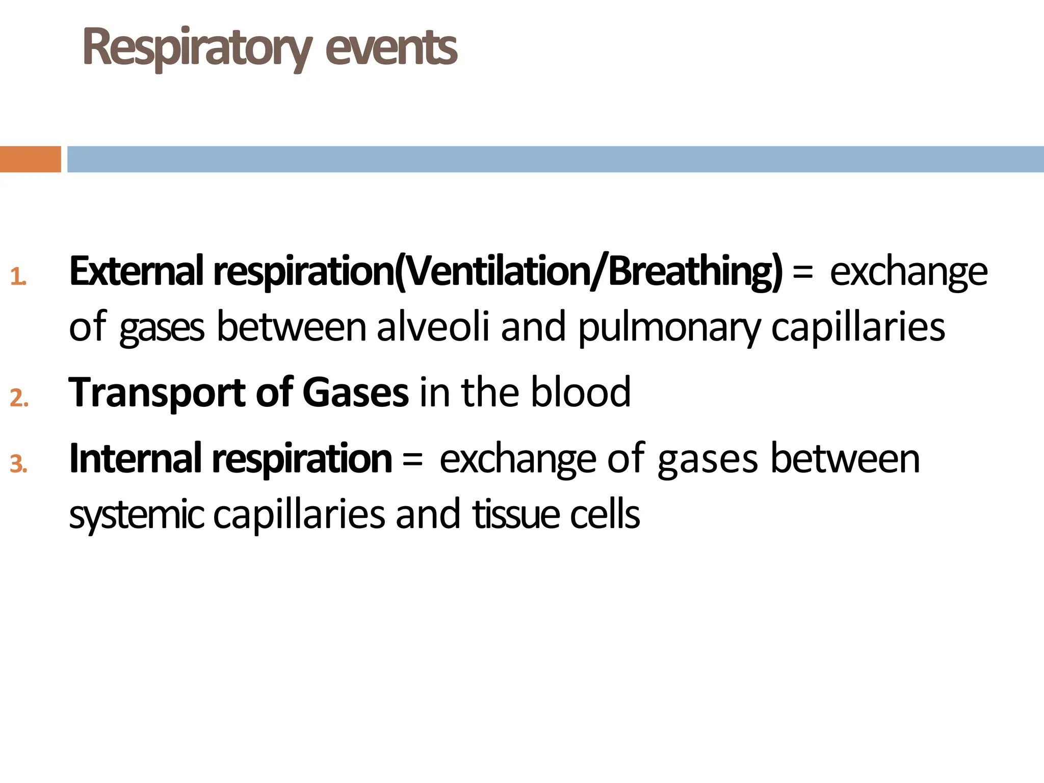 RESPIRATORY PHYSIOlogy presentation anaesthesia | PPTX