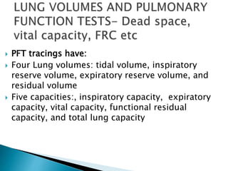 Respiratory physiology | PPTX