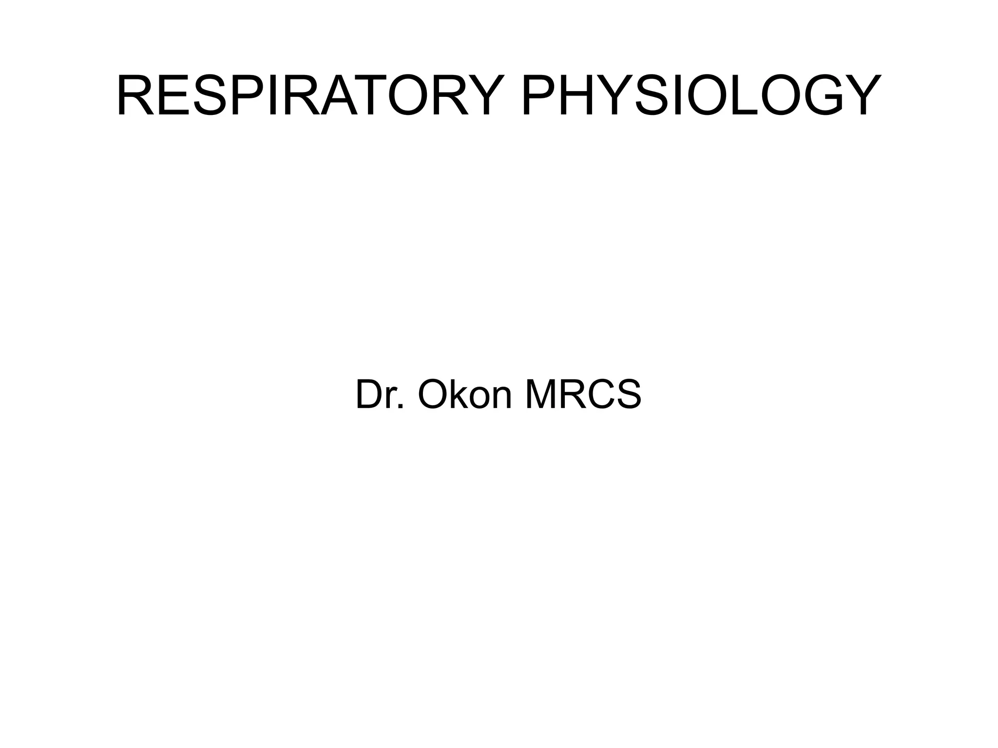 Respiratory Physiology Pdf