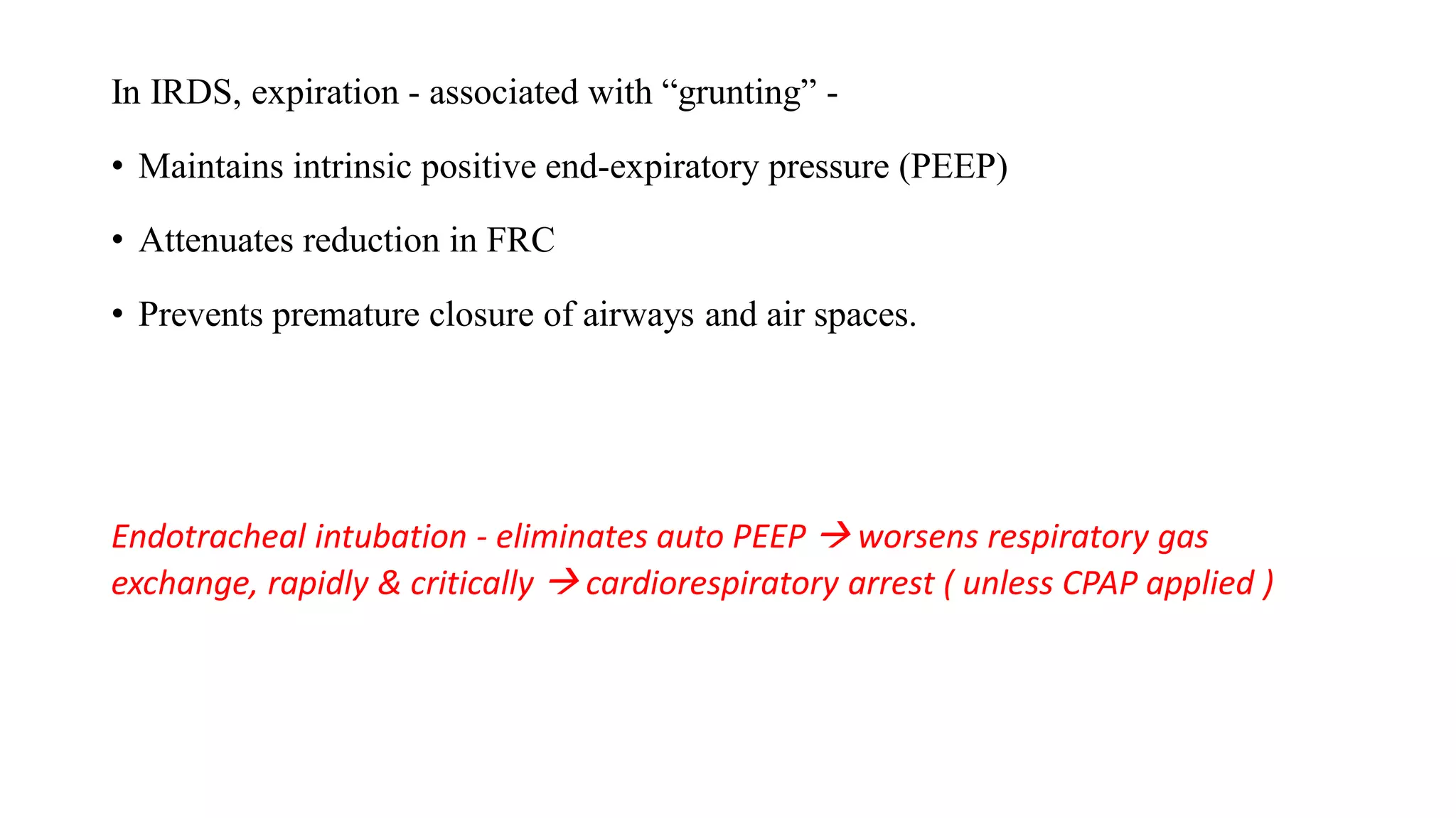 Respiratory physiology pediatric anesthesia | PDF