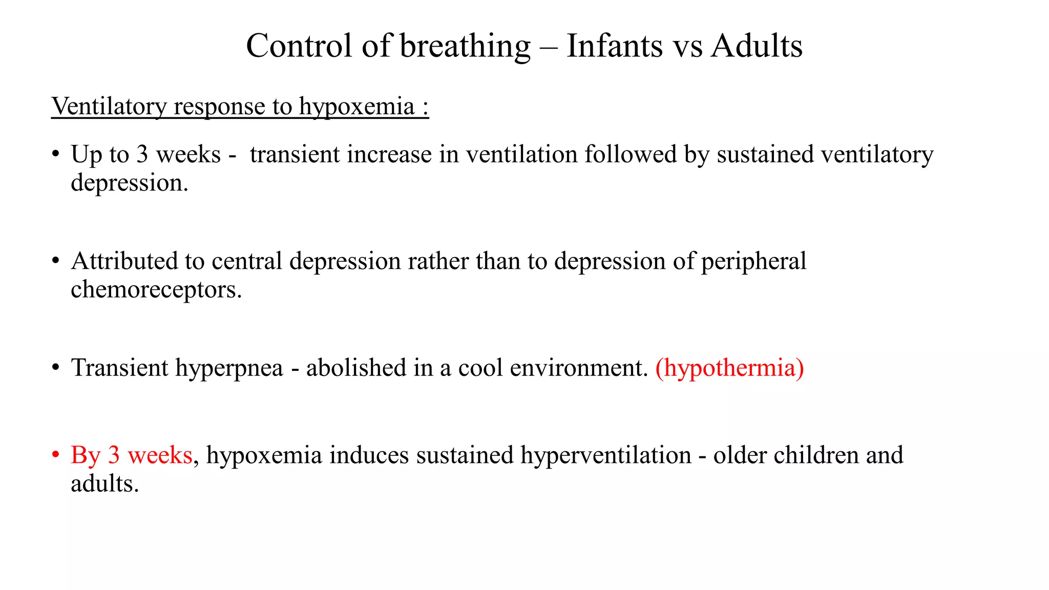 Respiratory physiology pediatric anesthesia | PDF