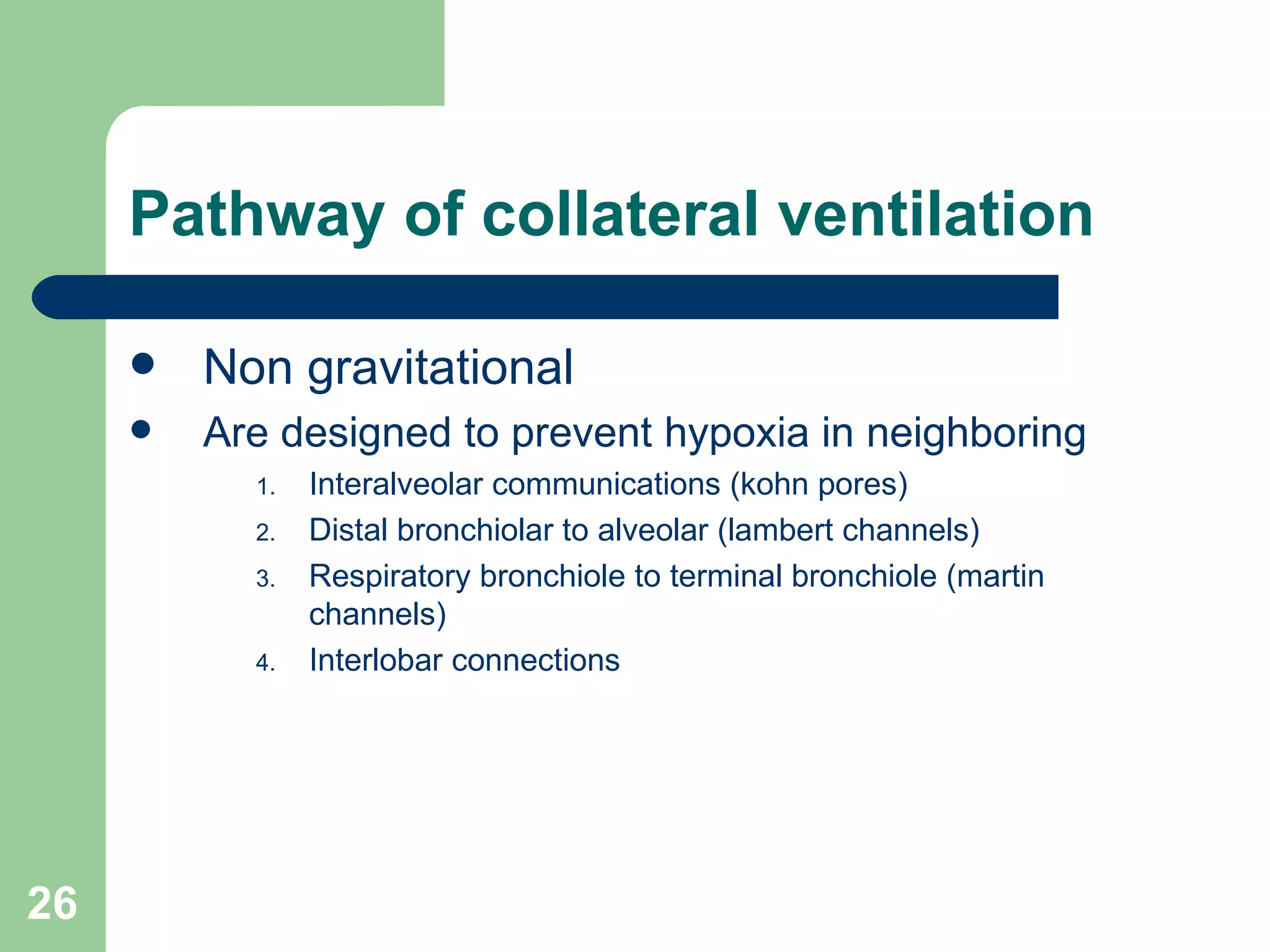 Respiratory Physiology & Respiratory Function During Anesthesia | PPT